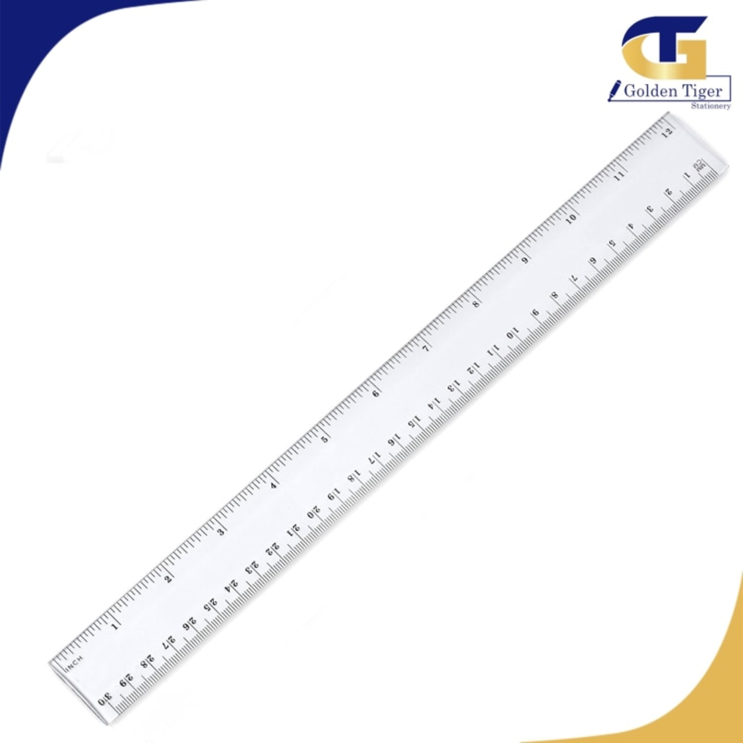 Ruler 12inch P072 | Golden Tiger Stationery Store