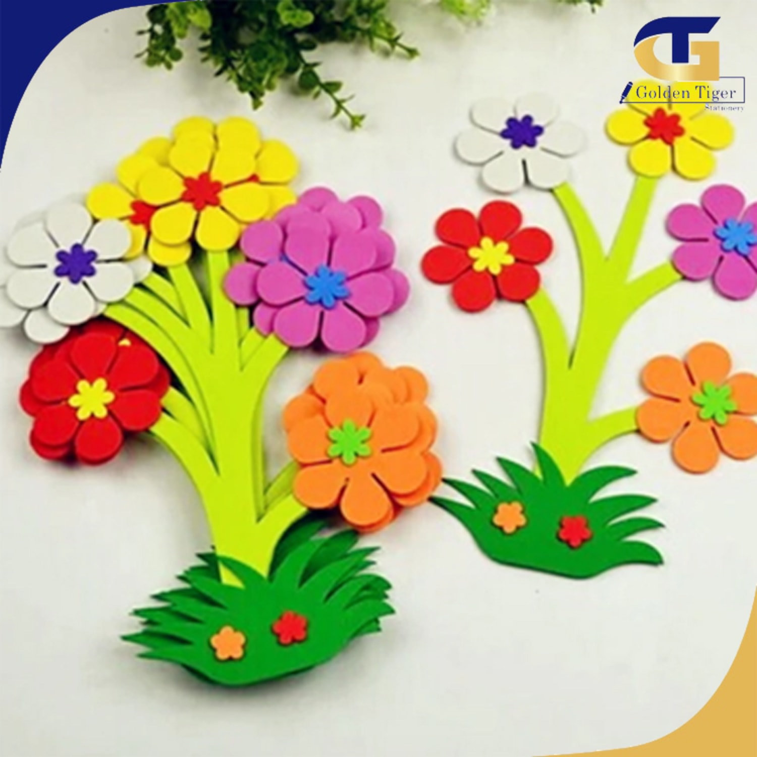 Wall Deco Eva Sticker (Big Design) | Golden Tiger Stationery Store