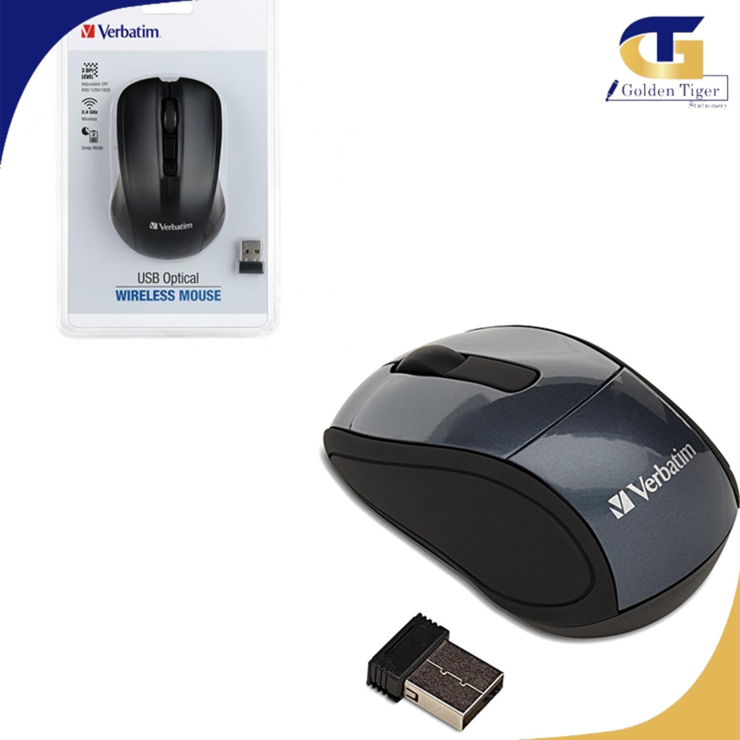 Verbatim Wireless Mouse (66629)/66432 | Golden Tiger Stationery Store