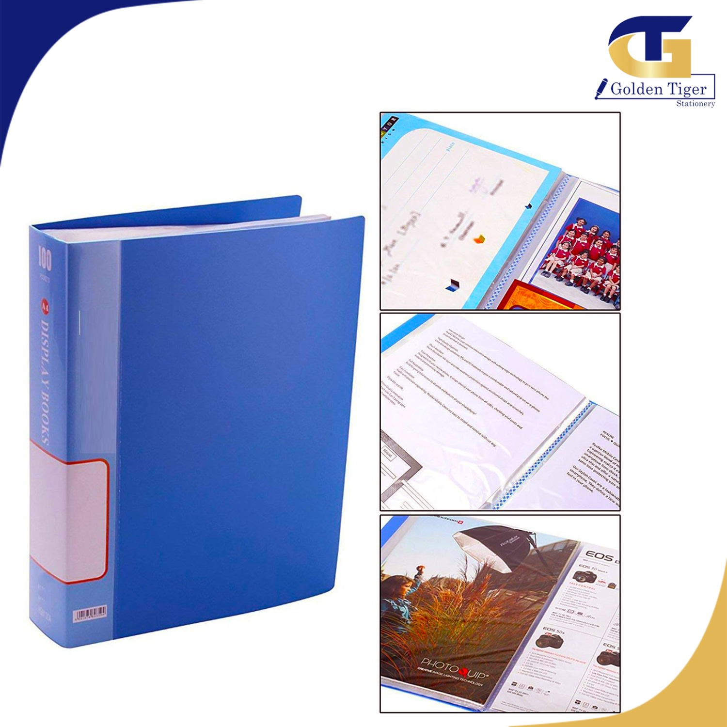 CHINA Album file A4 100 sheets | Golden Tiger Stationery Store