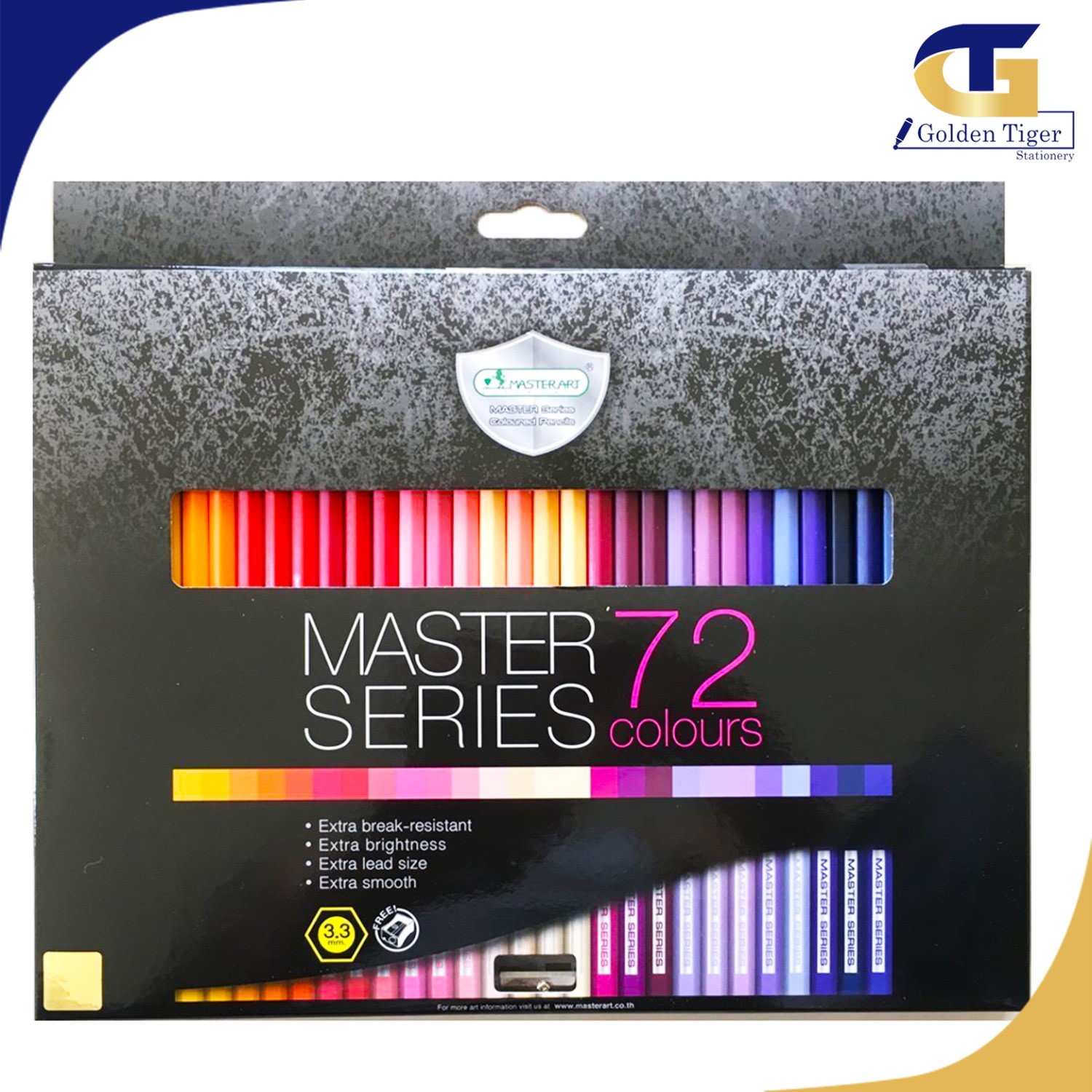 Master Art Color Pencil 72 colors (Master series) | Golden Tiger ...