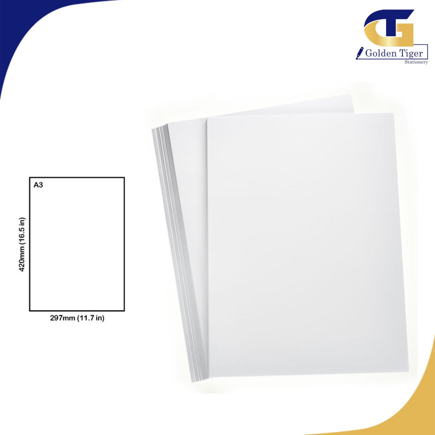 Drawing Paper A3 (30sheets/Pack) | Golden Tiger Stationery Store