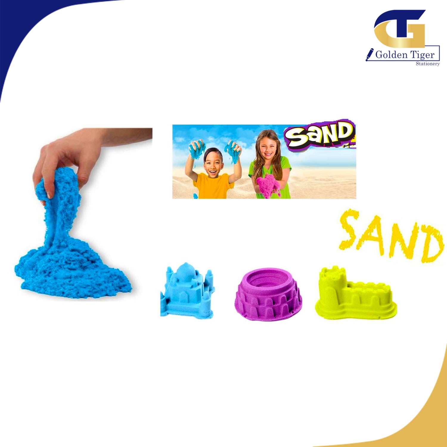 Magic Sand 1kg Blue | Golden Tiger Stationery Store