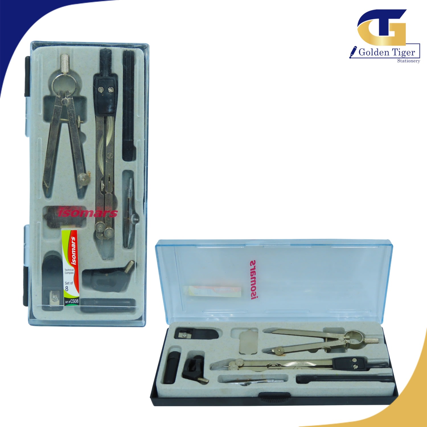 Divider Compass Set ISOMAR CS08 | Golden Tiger Stationery Store