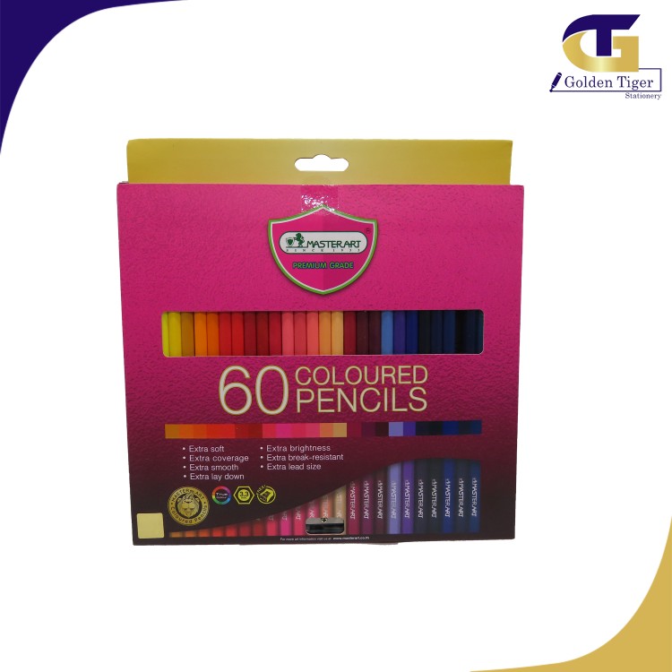 Master Art Color Pencil 60 Color | Golden Tiger Stationery Store