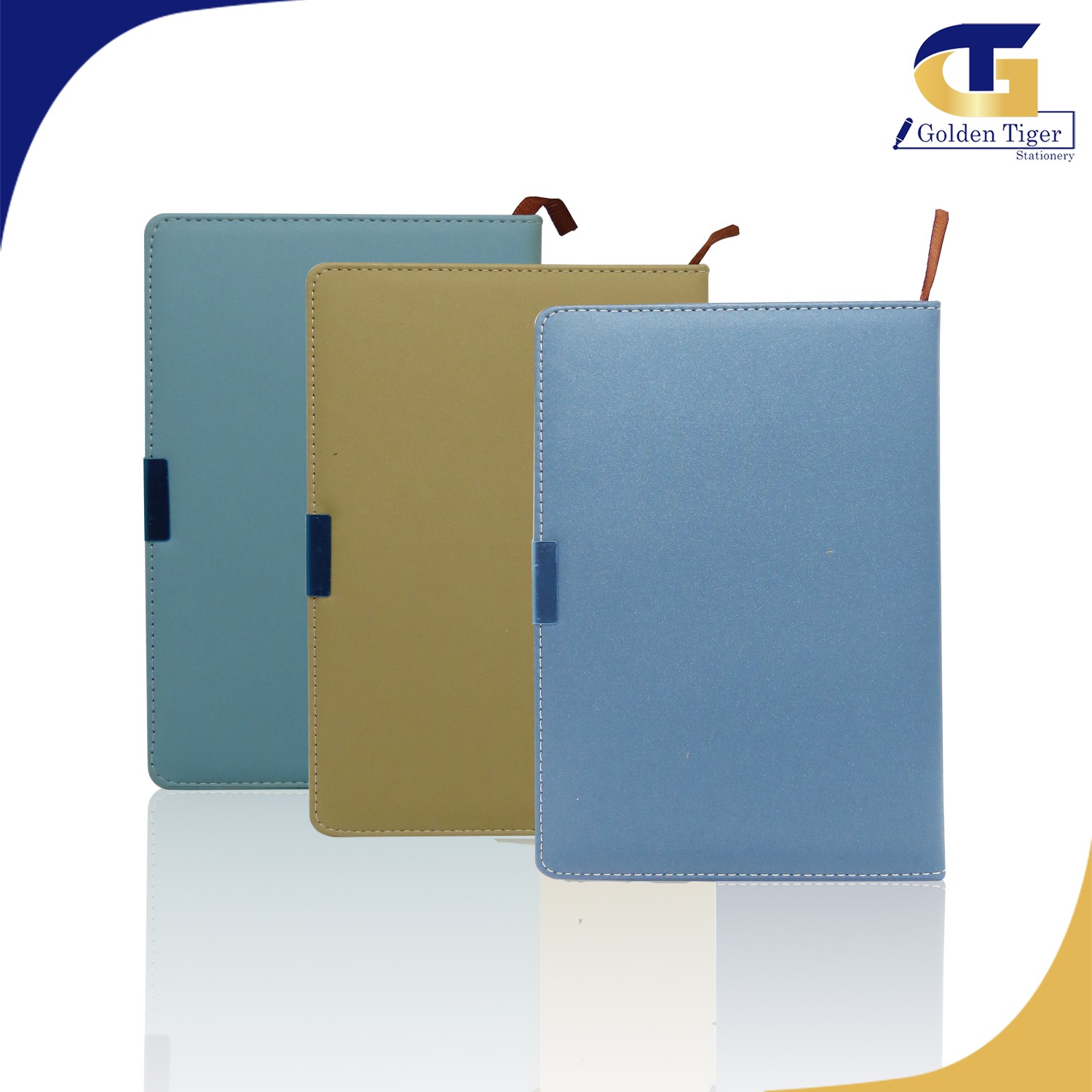 SKR Note Book Leather | Golden Tiger Stationery Store
