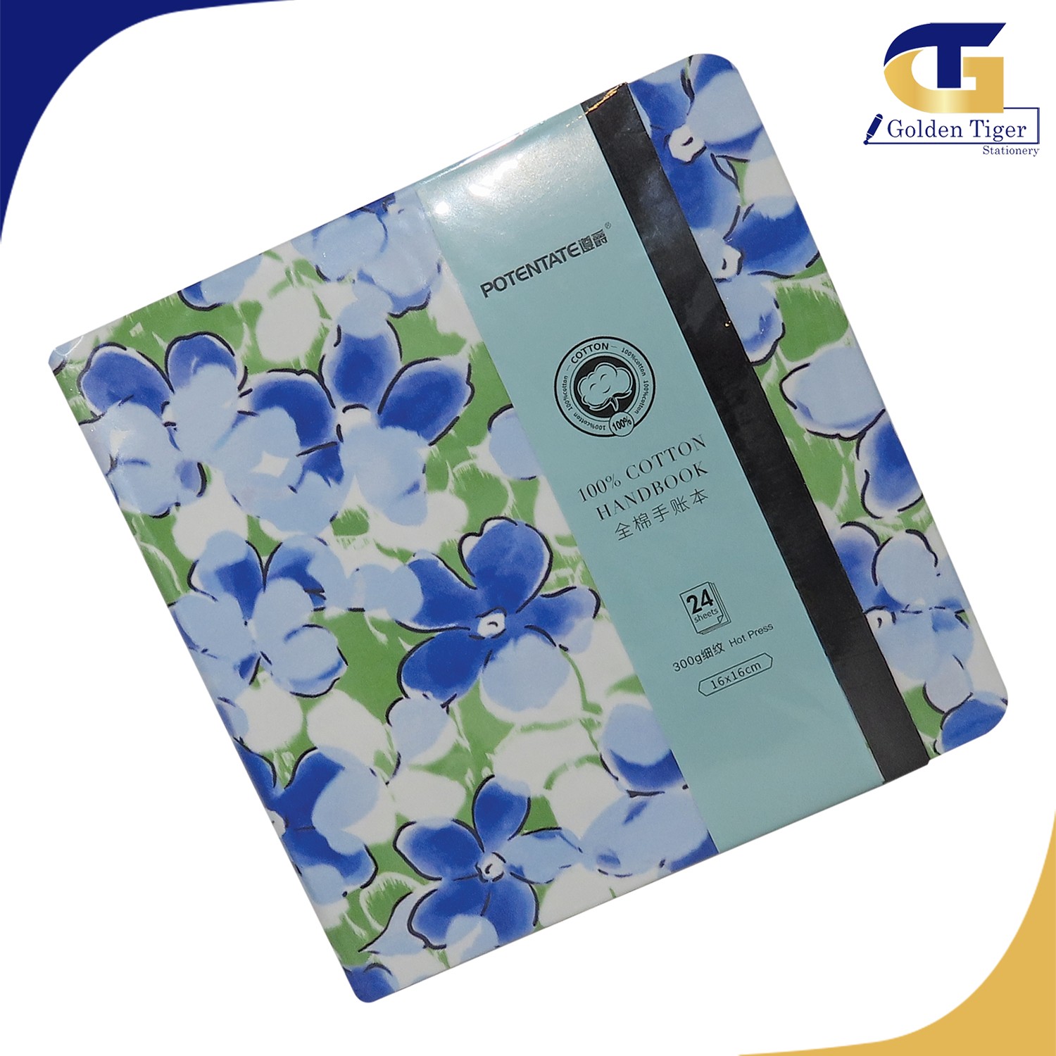 Potentate Water color hand Book 16 x 16 cm 24 sheets 021564-A | Golden ...